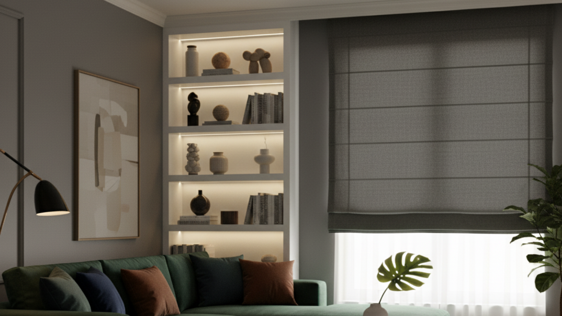 Roman Blind Shop In Pune | Blinds For Offices | Top Decor Store In Pune ...